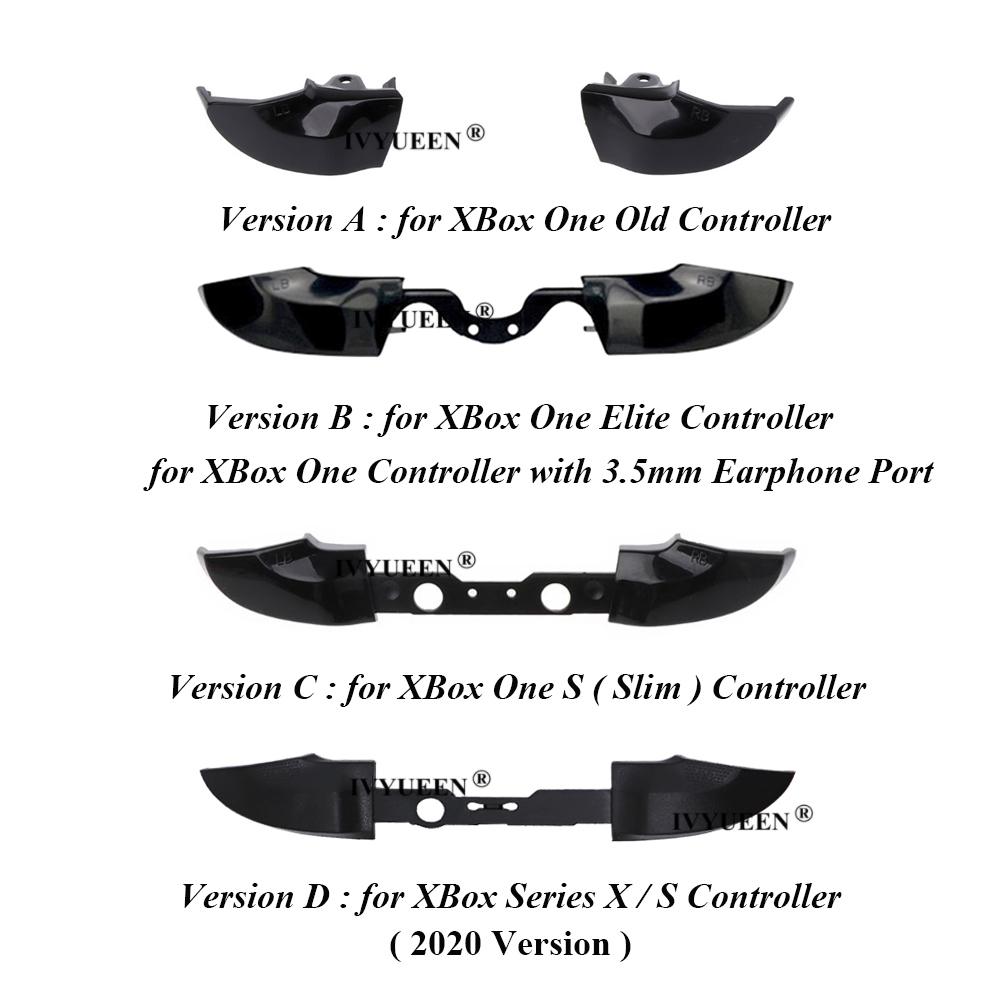 IVYUEEN 10 PCS for Xbox One Series X S Elite Controller RB LB Bumper ...