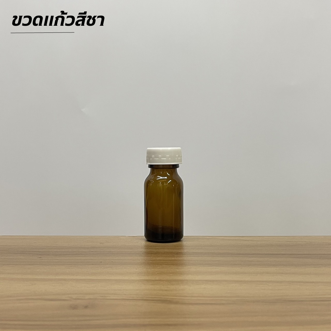 (แพ็ค10ขวด) ขวดแก้วสีชาและสีใสขนาด 15cc. / 30cc. / 60cc. พร้อมฝาและจุก (ขวด5แบบ) | Lazada.co.th