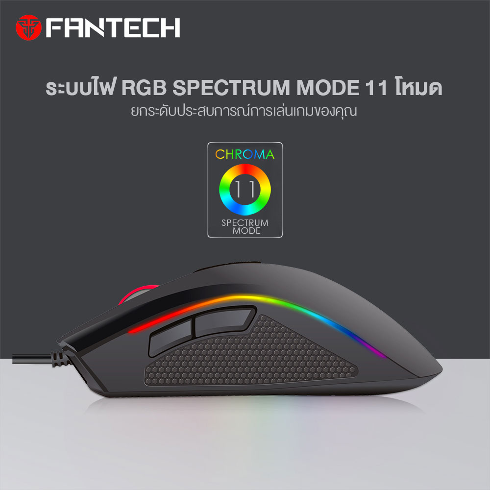FANTECH รุ่น X4s (Titan) Optical Macro Key RGB Gaming Mouse เมาส์เกม ...