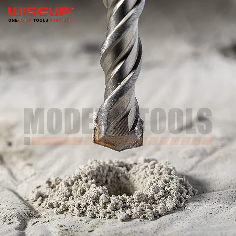 WISEUP ชุดดอกสว่าน ทังสเตนคาร์ไบด์ YG8 สำหรับสว่านโรตารี่ สว่านไฟฟ้า เจาะปูน หิน คอนกรีต ผนังอิฐ ...