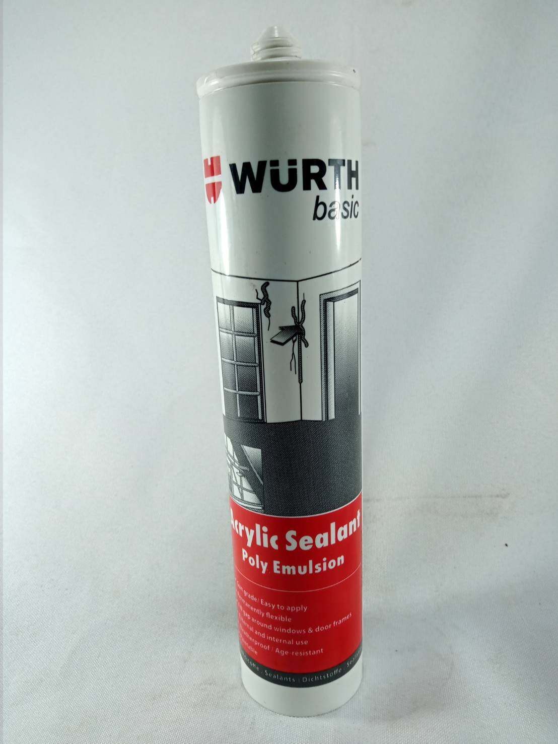 กาวตะปูขาวWURTH basicใช้ได้ทุกพื้นผิวติดแน่นทนทาน08881594982 | Lazada.co.th