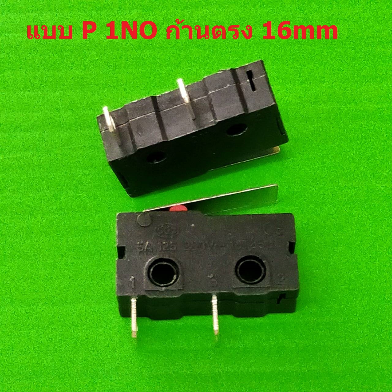 สวิทช์ ไมโครสวิทช์ Miniature Micro Switch 2 ขา 3 ขา 5A 250V 10T85 #Mini ...