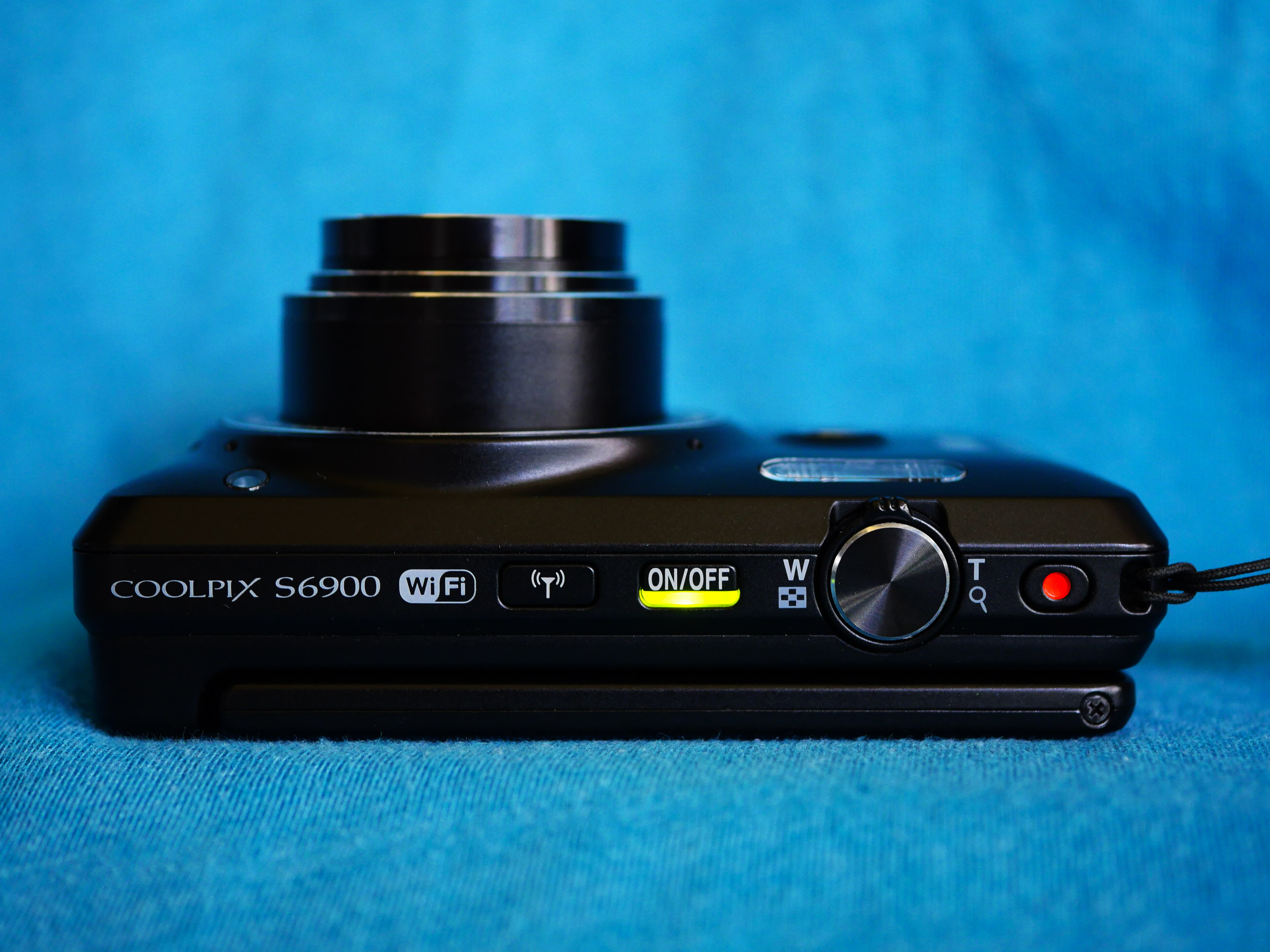 Nikon Coolpix S6900 Wi-Fi NFC 12x Optical Zoom Digital Camera Black ...