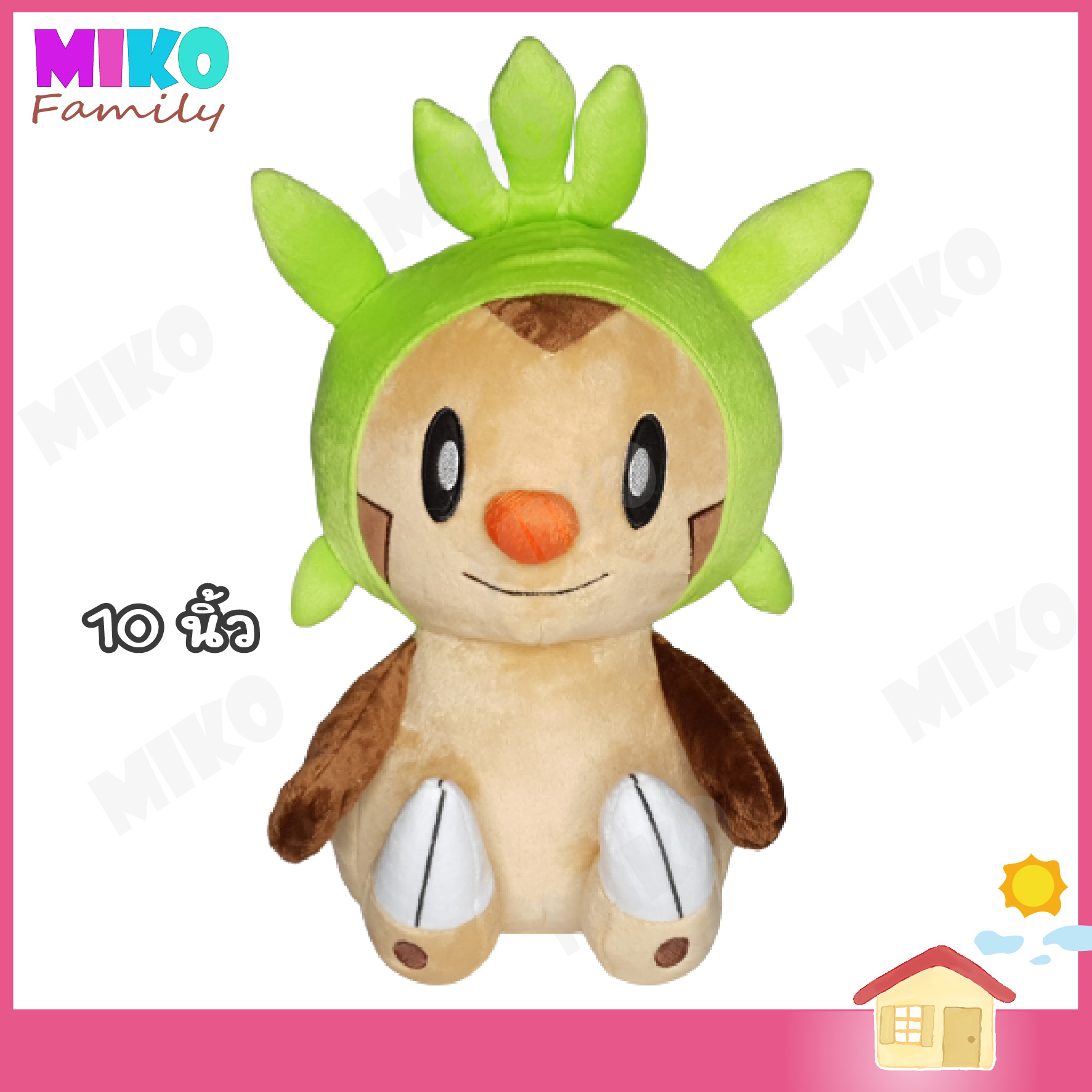 ตุ๊กตา ฮาริมารอน โปเกม่อน / Harimaron Pokemon ขนาด 7, 10 นิ้ว ของเล่น ...
