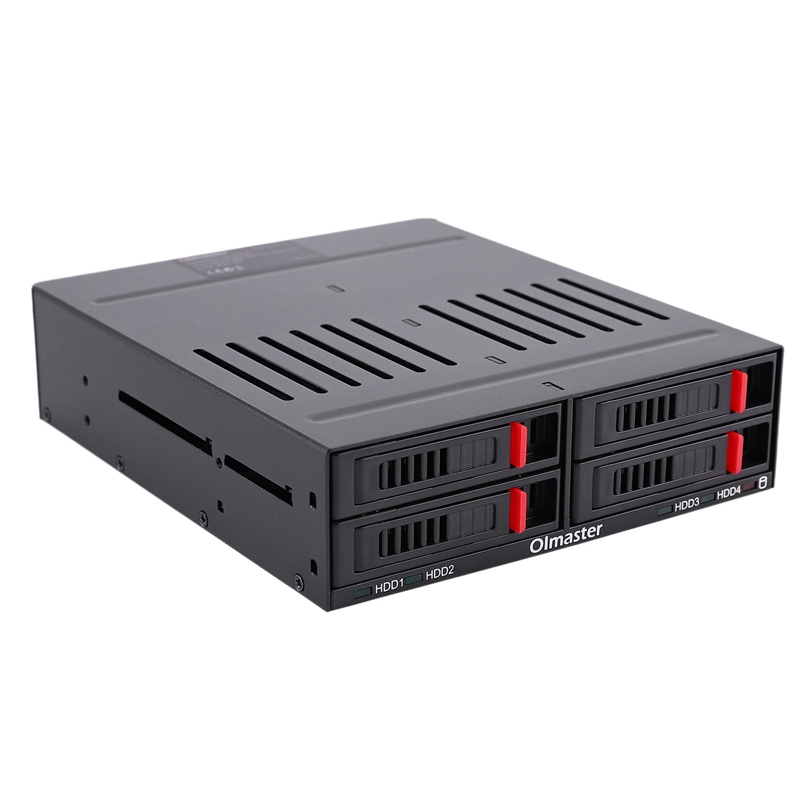 Oimaster 2X He-2006 4 Slots Sata Internal Rack 2.5 Inch Hard Drive Case ...