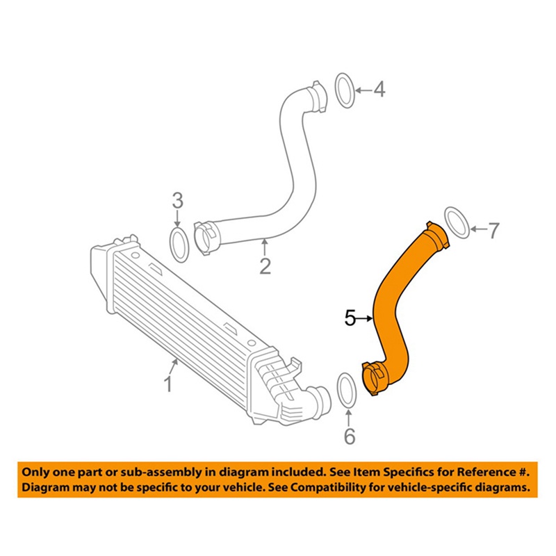 A2045282682 A2045282582รถอุปกรณ์เสริม Charge Air ท่อ2045282682 ...