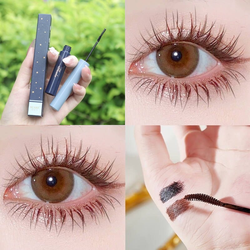 suake มาสคาร่าจิ๋ว 3D สลิม ปัดแล้วขนตายาว งอน เด้ง กันน้ำ mascara มาสคา ...