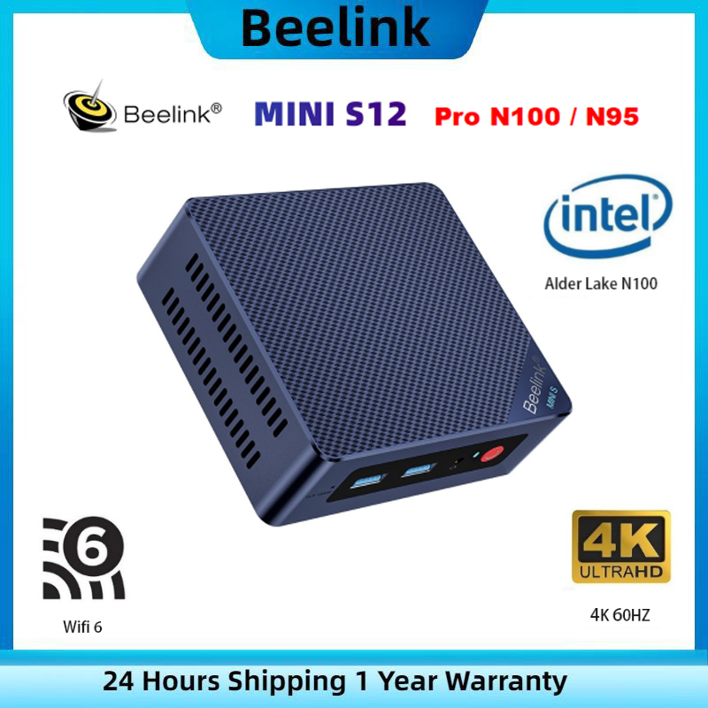 Beelink MINI S12 PRO INTEL Alder-Lake N100/N95 WiFi 6 BT5.2 Windows 11 ...
