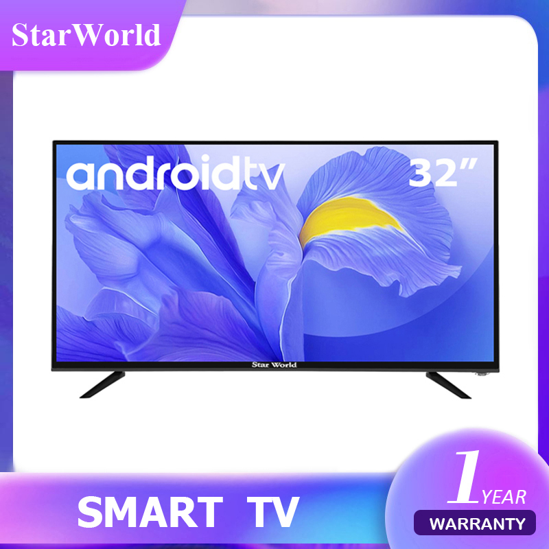 StarWorld LED TV สมาร์ททีวี 32 43 50 Android ทีวี32นิ้ว wifi ทีวีจอแบน ...