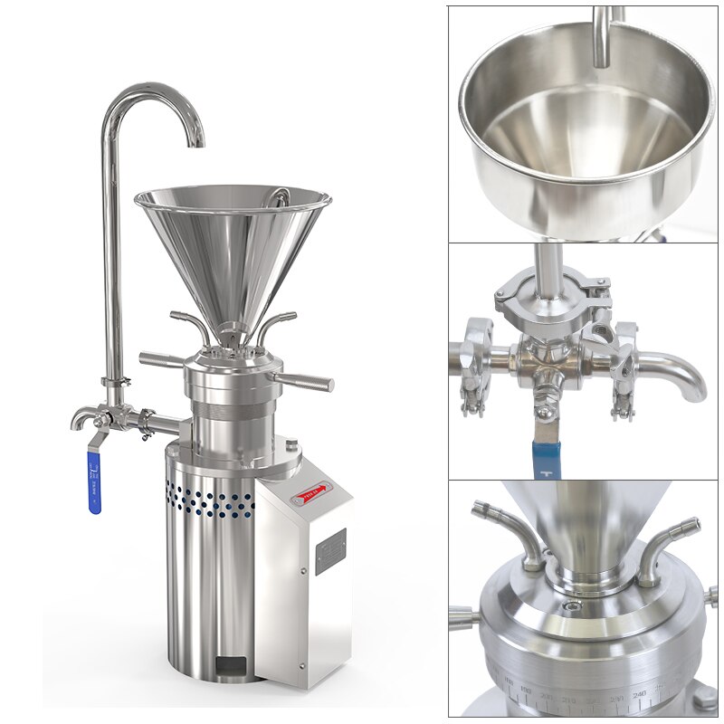1.5KW coating grinding machine JML-65 Colloid mill sesame colloid mill ...