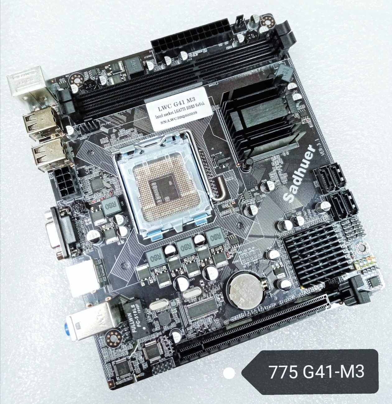 Mainboard 775 DDR3 (G41-M3) (G41-D3C) เมนบอร์ด LWC(Longwell) - LWC ...