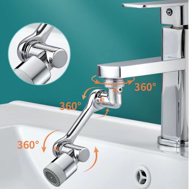Universal Splash Filter Faucet 1080° Rotating Water Outlet Lifting ...