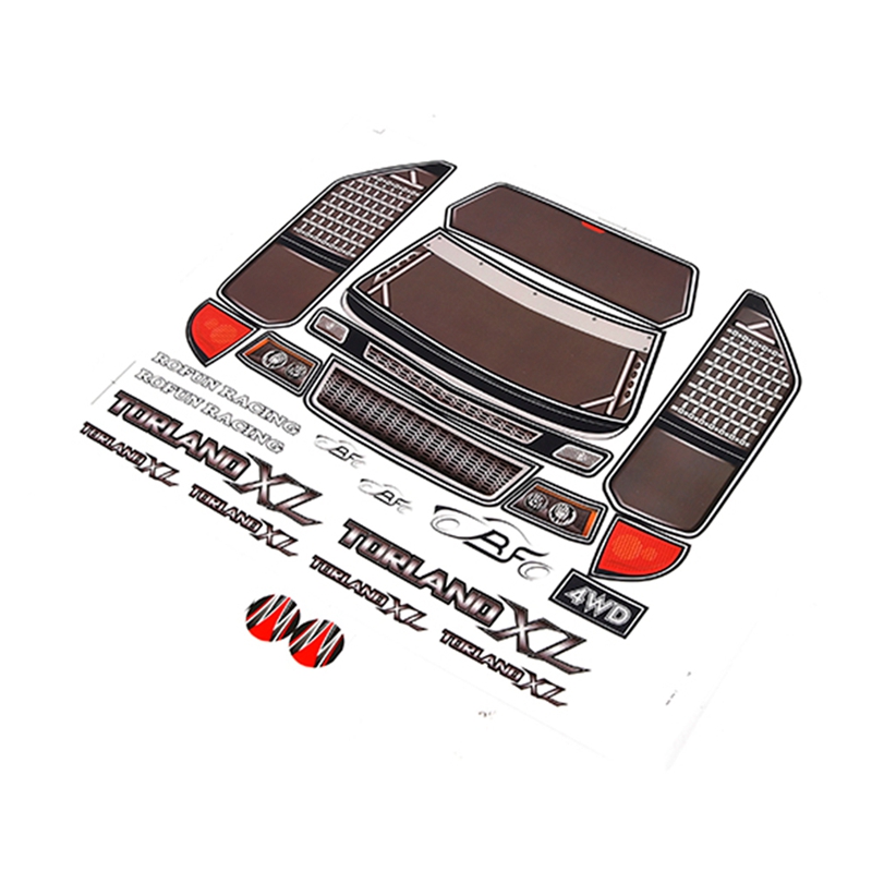 Car Body Shell Decal Sticker Set Fit for 1/8 HPI Racing Savage XL FLUX ...