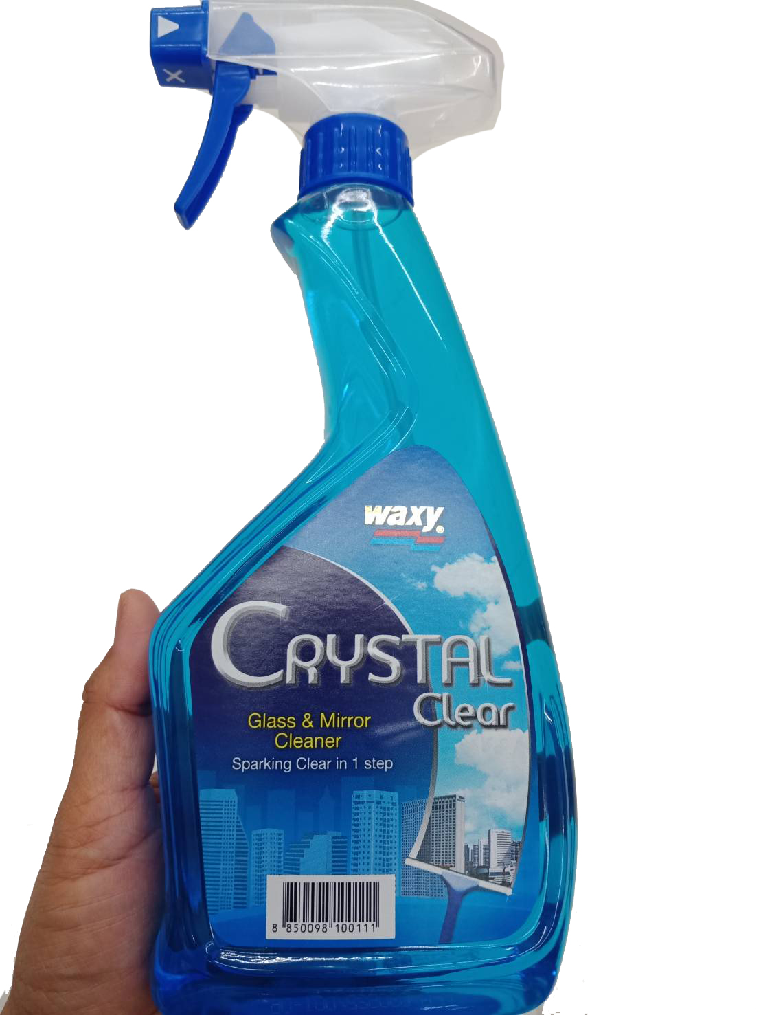 น้ำยาเช็ดกระจกรถยนต์แว๊กซี่waxy crystal clearขนาด 580มล. 1ขวด - yp ...