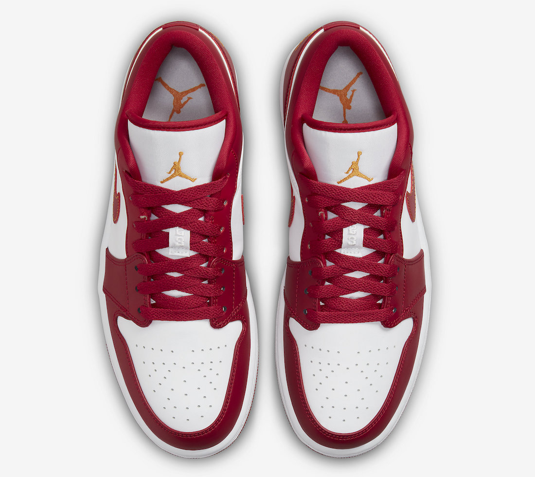 [ลิขสิทธิ์แท้-Authentic] Nike Air Jordan 1 Low “Cardinal Red ...
