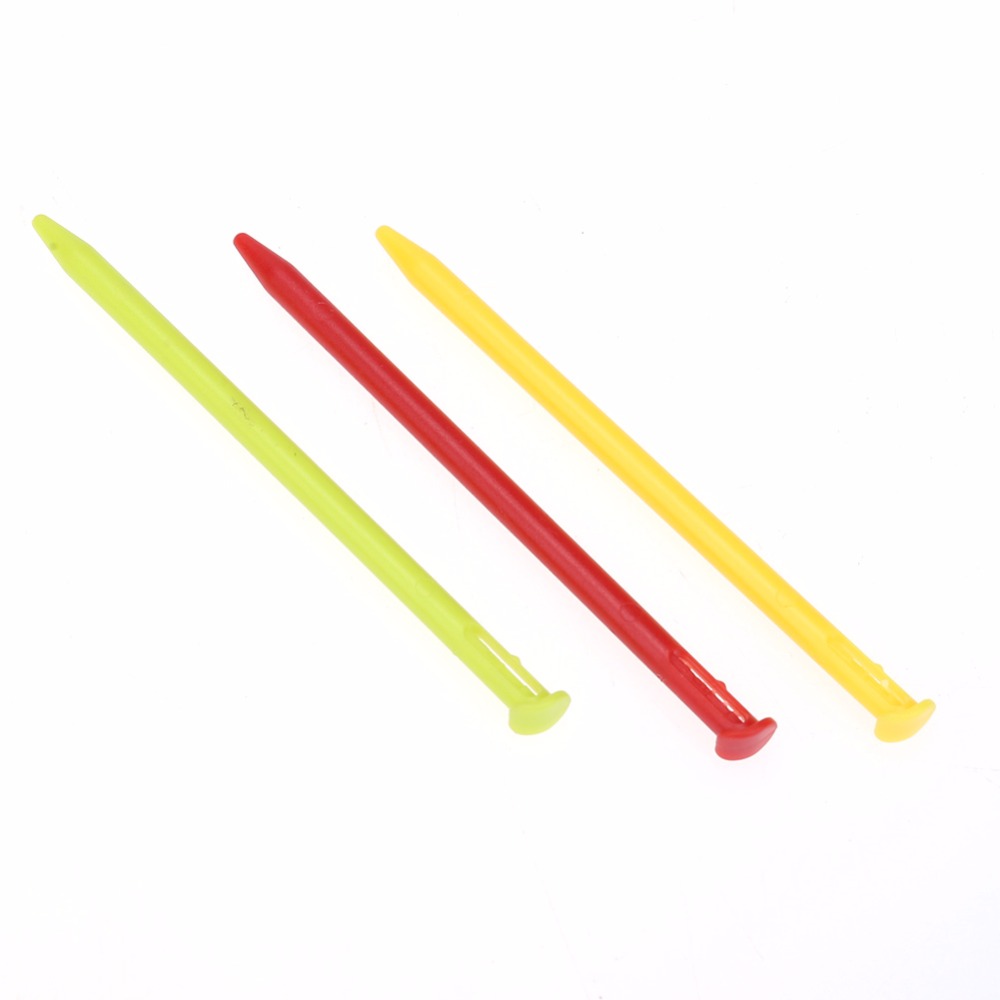 12pcspack Hot Random Color Plastic Touch Screen Stylus Pen For NS ...