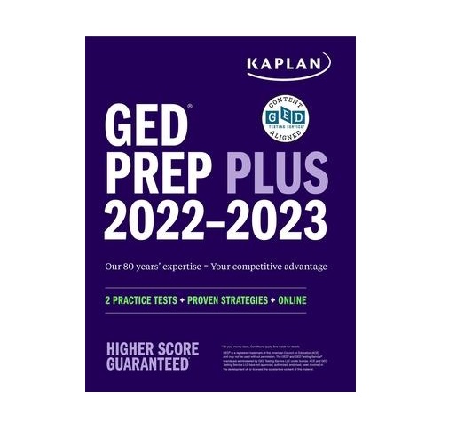 KAPLAN GED Test Prep Plus 2022-2023 : 2 Practice Tests + Proven ...