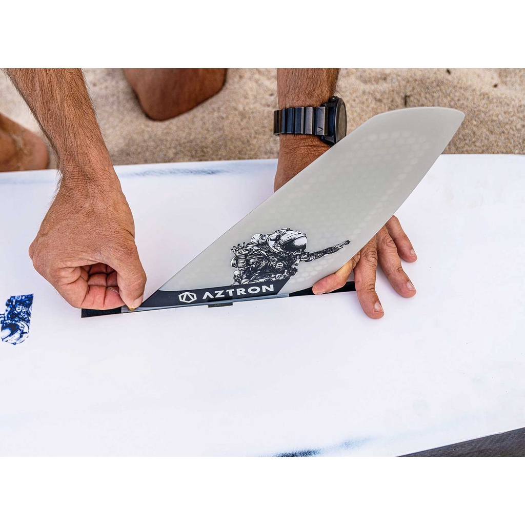 Aztron 8.3 fiberglass Fin Race US fin box setup ฟิน สำหรับบอร์ดยืนพาย ...