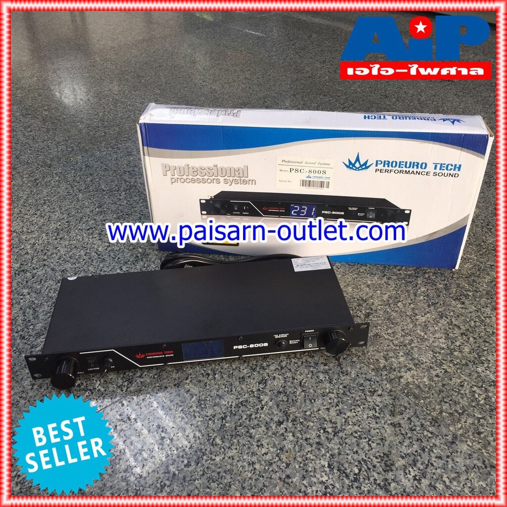 ปลั๊กพ่วงติดแร็ค PROEUROTECH PSC800 ปลั๊กติดแร็ค มีไฟส่อง ปลั๊กไฟตู้แร็ค ปลั๊กไฟติดตู้แร็ค PSC ...