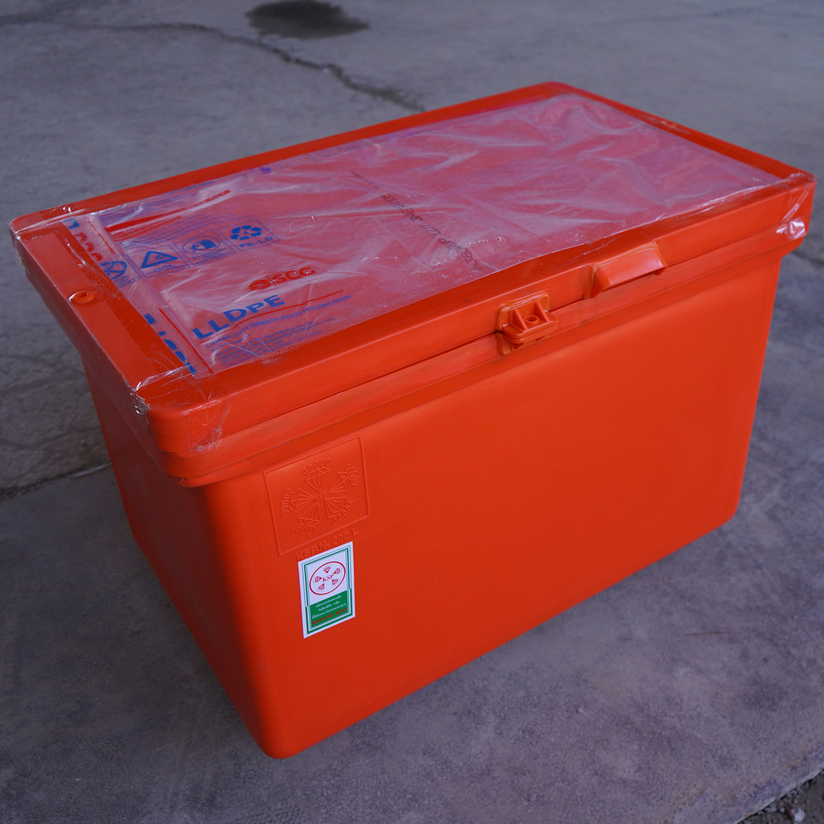 ถังแช่ ถังน้ําแข็ง ขนาด 200 ลิตร (Ice box 200L.) มีบานพับ เนื้อหนา เกรด ...