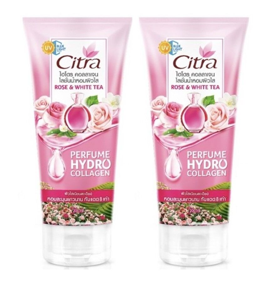 Citra Perfume Hydro Collagen ROSE & White Tea ซิตร้า ไฮโดร คอลลาเจน ...