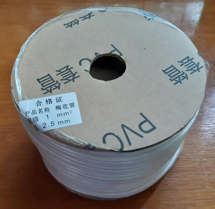 ปลอกมาร์คสายไฟ Wire Marking Tube Hot Mark Wire mark เบอร์ 2.5mm ใช้กับ ...