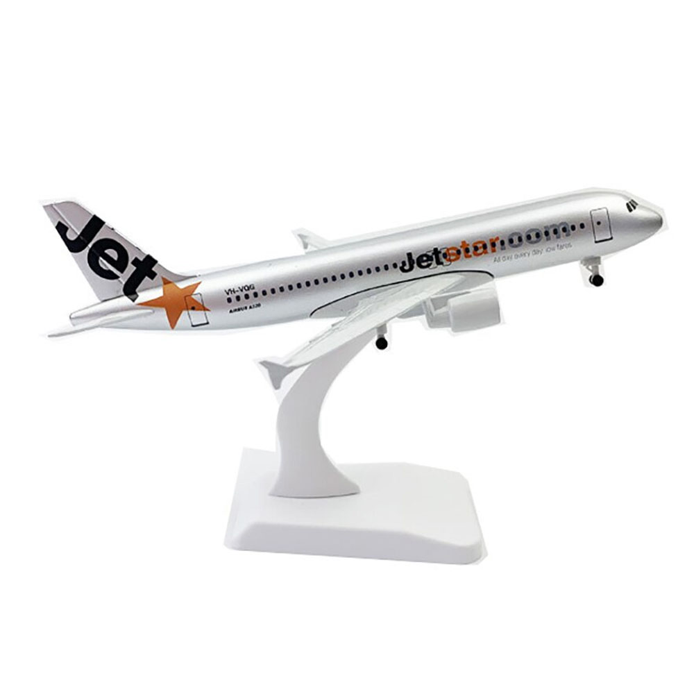 Jet Star Airbus A-320 20cm Die-Cast Aircraft Model on Stand | Lazada.co.th