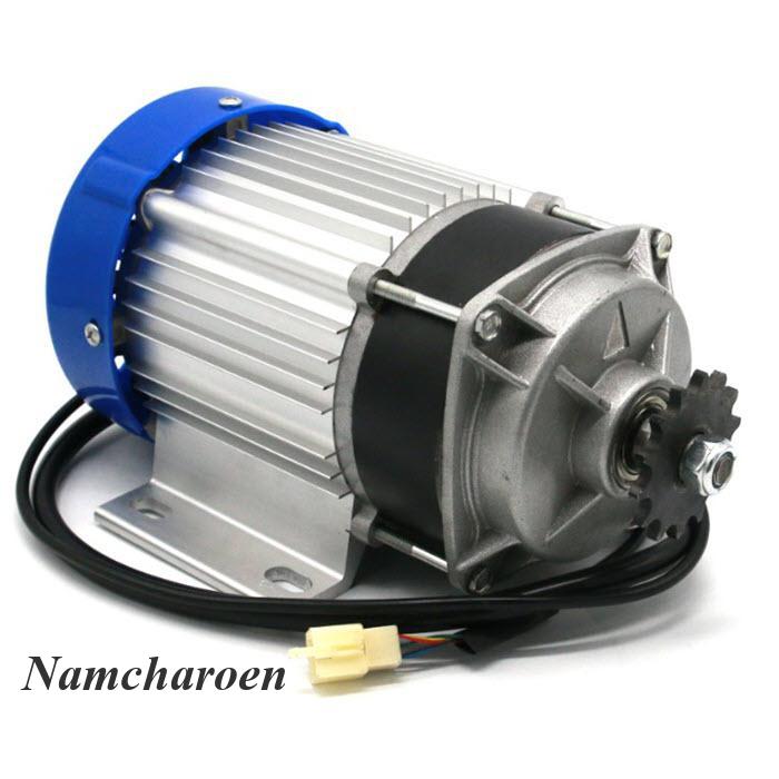 Electric DC motor Solar Cell 36V 600W & Controller - Namcharoen Trading ...