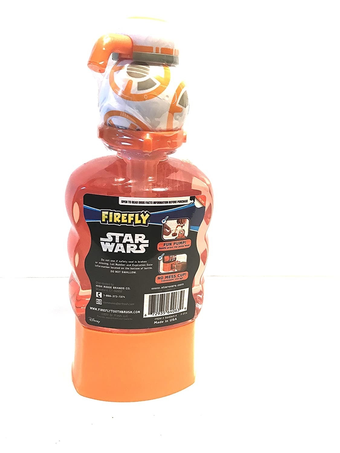 น้ำยาบ้วนปากเด็กผสมฟลูออไรด์ป้องกันฟันผุ Firefly Bb-8 Made in USA ...