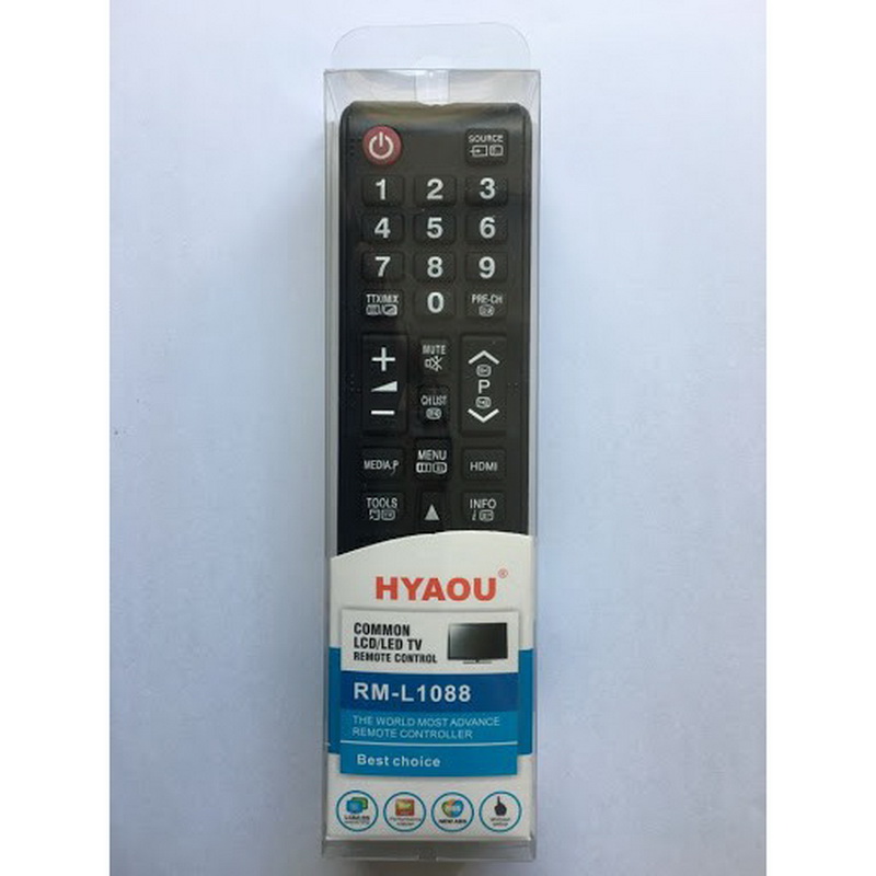 รีโมททีวี SAMSUNG รุ่น RM-L1088 รีโมทโทรทัศน์ ซัมซุง ใช้กับจอ LED LCD SAMSUNG รีโมทโทรทัศน์ ...