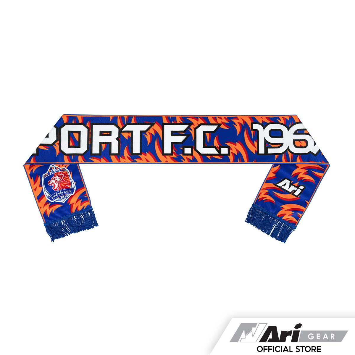 ARI PORT FC 2022/2023 SCARF - ORANGE/BLUE/WHITE ผ้าพันคอ การท่าเรือ สี ...