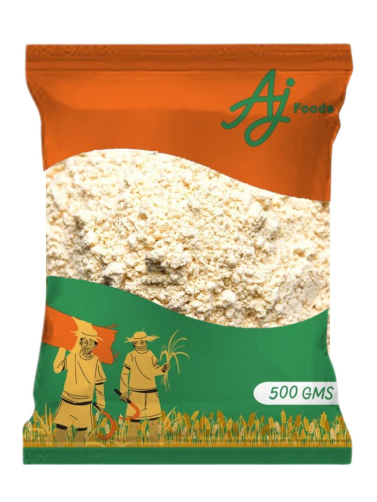 A.J Besan (Gram Flour) 500g - Desi Talad Indian Grocery Store - ThaiPick