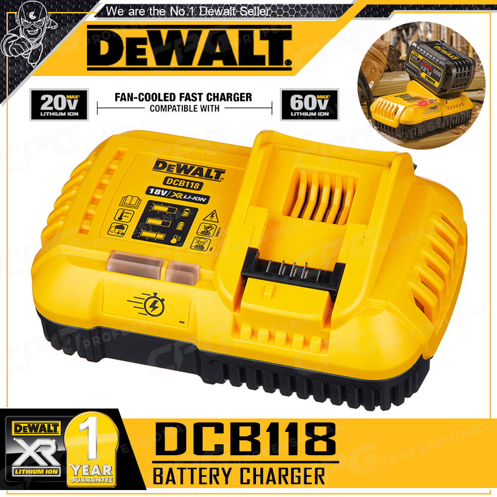DEWALT แท่นชาร์จแบต รุ่น DCB118-KR - Dewalt & Stanley - ThaiPick