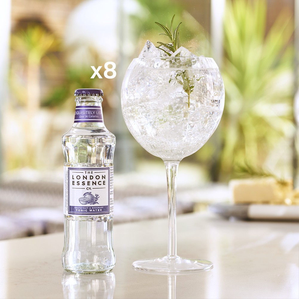 [Big Sale] 50% off London Essence Grapefruit & Rosemary Tonic 200ml x 8 ...