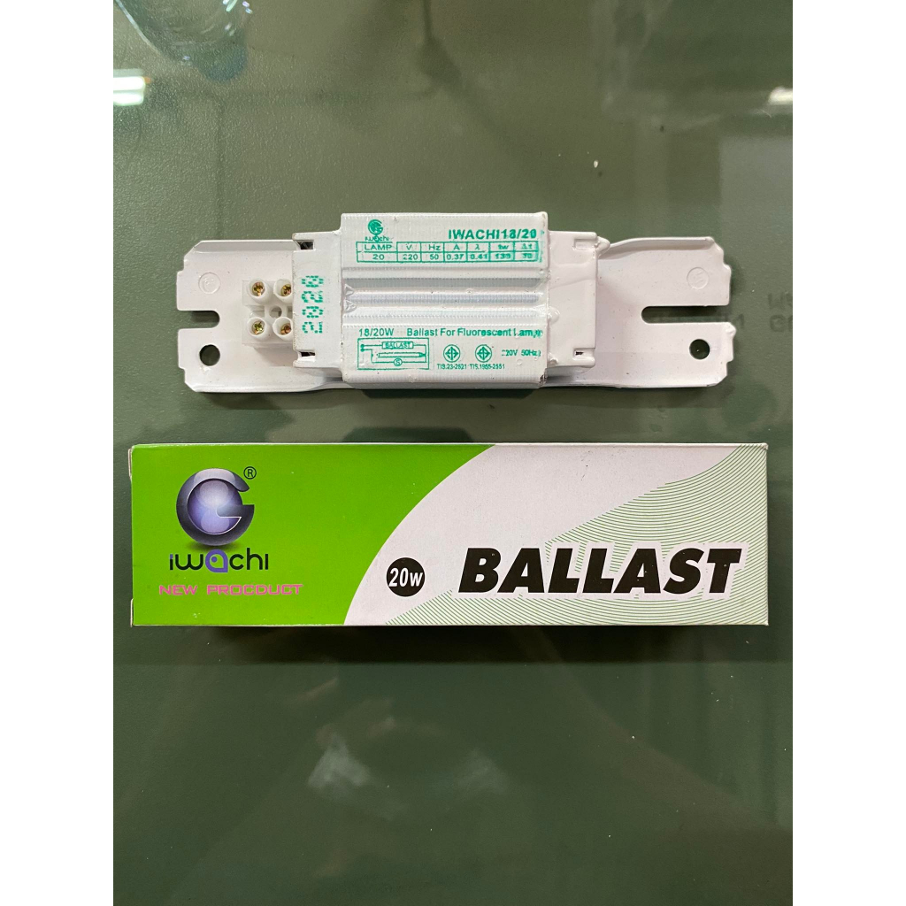 Ballast แกนเหล็ก 20W. 32W. 40W. ยี่ห้อ Iwachi มือ 1 พร้อมส่ง - SD.elec - ThaiPick