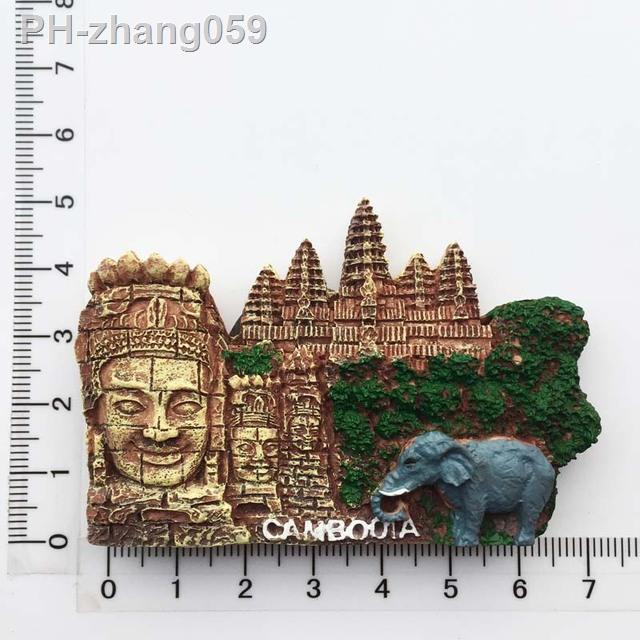 Cambodia Fridge Magnets Southeast Asia Tourist Souvenirs Magnetic ...