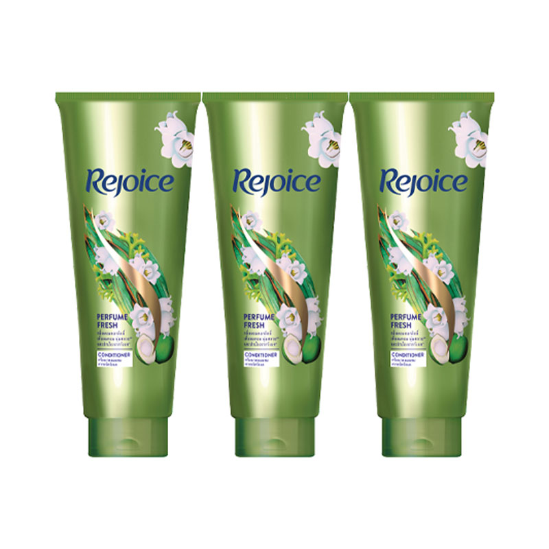 Rejoice Conditioner รีจอยส์ ครีมนวดผม ขนาด 120ml/ขวด แพ็คละ3ขวด ...
