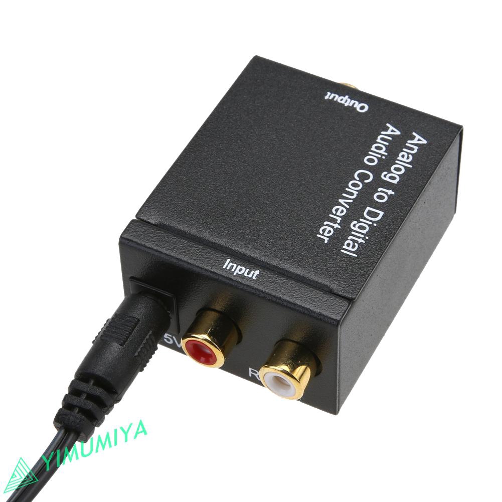 YI New og LR to Digital SPDIF Coaxial Coax RCA & Optical Toslink Audio ...