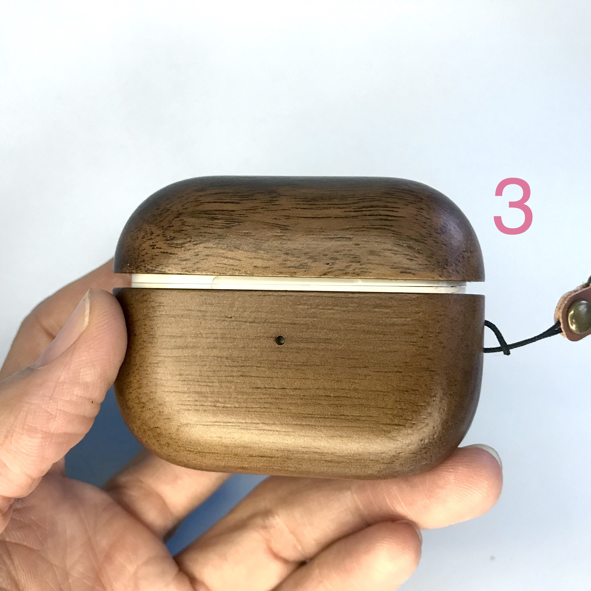 เคสไม้จริงแอร์พอต โปร 2 Real wood case airpod Pro 2 | Lazada.co.th