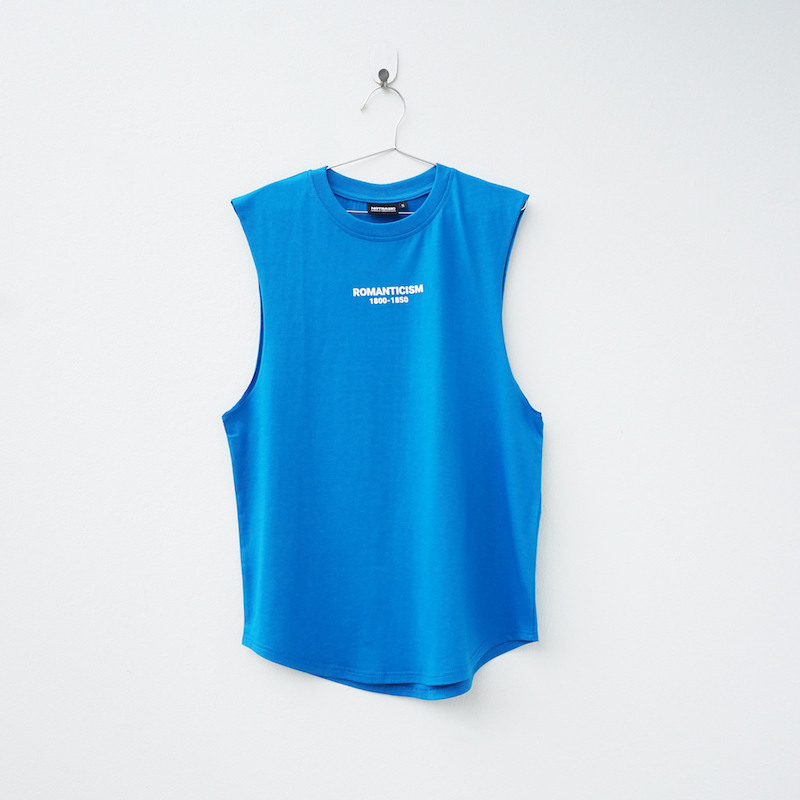 Notbasic "Romanticism" เสื้อแขนกุด ชายโค้ง ผ้าคอตต้อน - Notbasic - ThaiPick