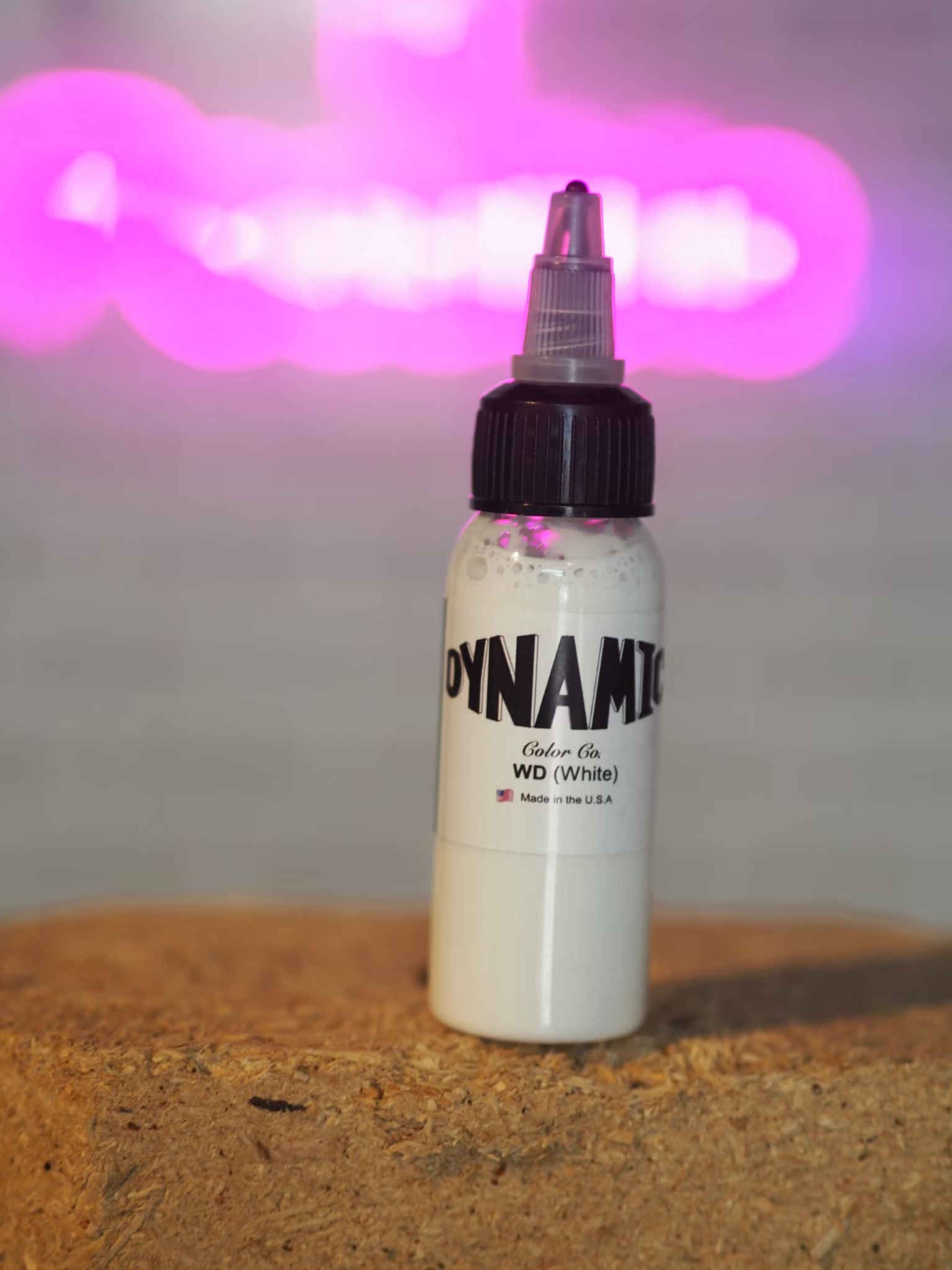 Dynamic WD (white) หมึกไดนามิค ของแท้ 100 สีขาว WD (White) ขนาด 1 ออนซ์ ...