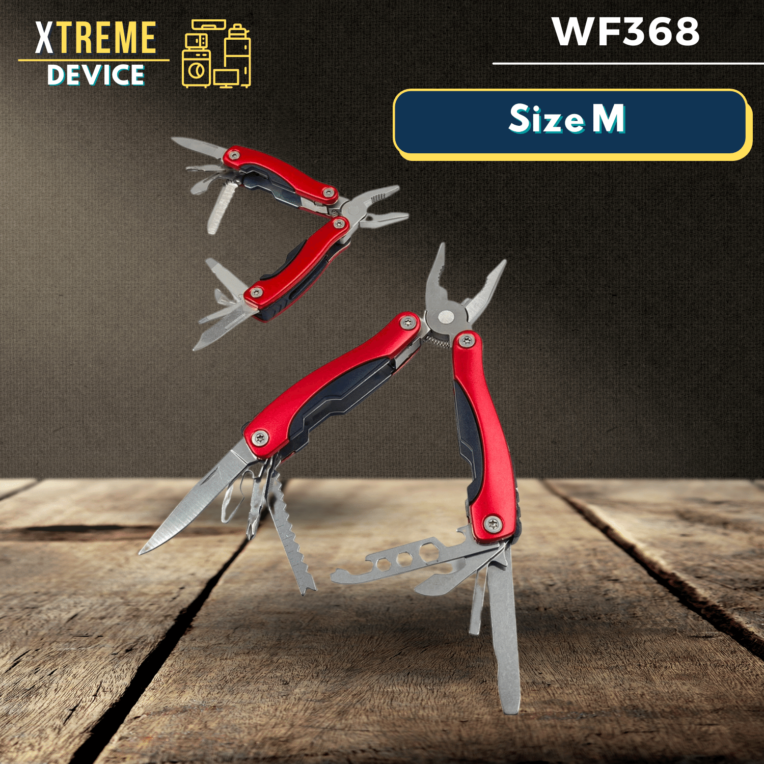 Xtreme Store คีมอเนกประสงค์ 8 in 1 แข็งแรงทนทาน เครื่องมือช่าง คุณภาพ ...