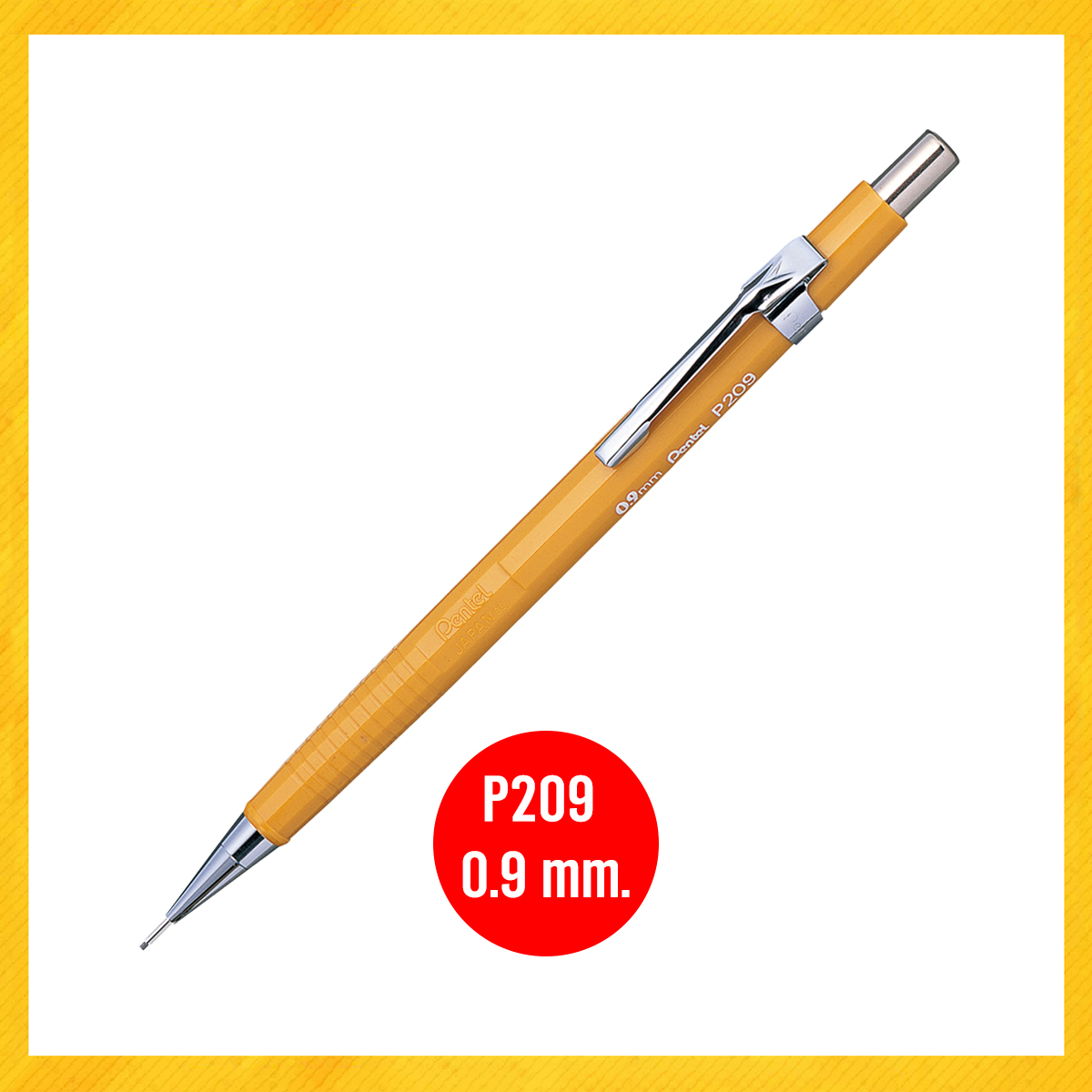 ดินสอ ดินสอกด Pentel รุ่น P203 /P205 /P207 /P209 (1 ด้าม) | Lazada.co.th