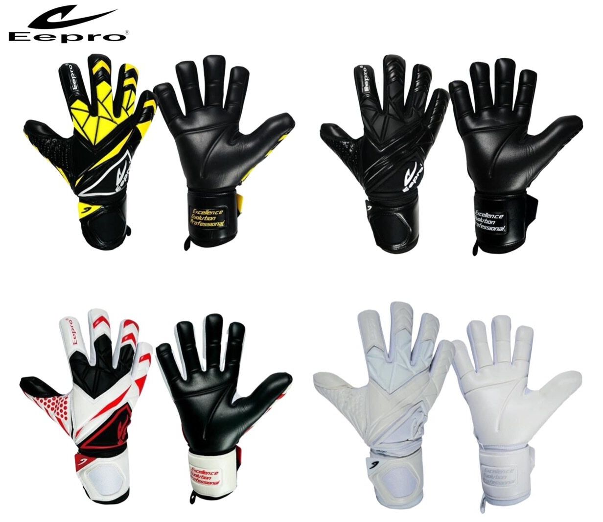 Eepro EG1048 ถุงมือผู้รักษาประตู Goalkeeper อีโปร มีฟิงเกอร์เซฟ - FLOW ...