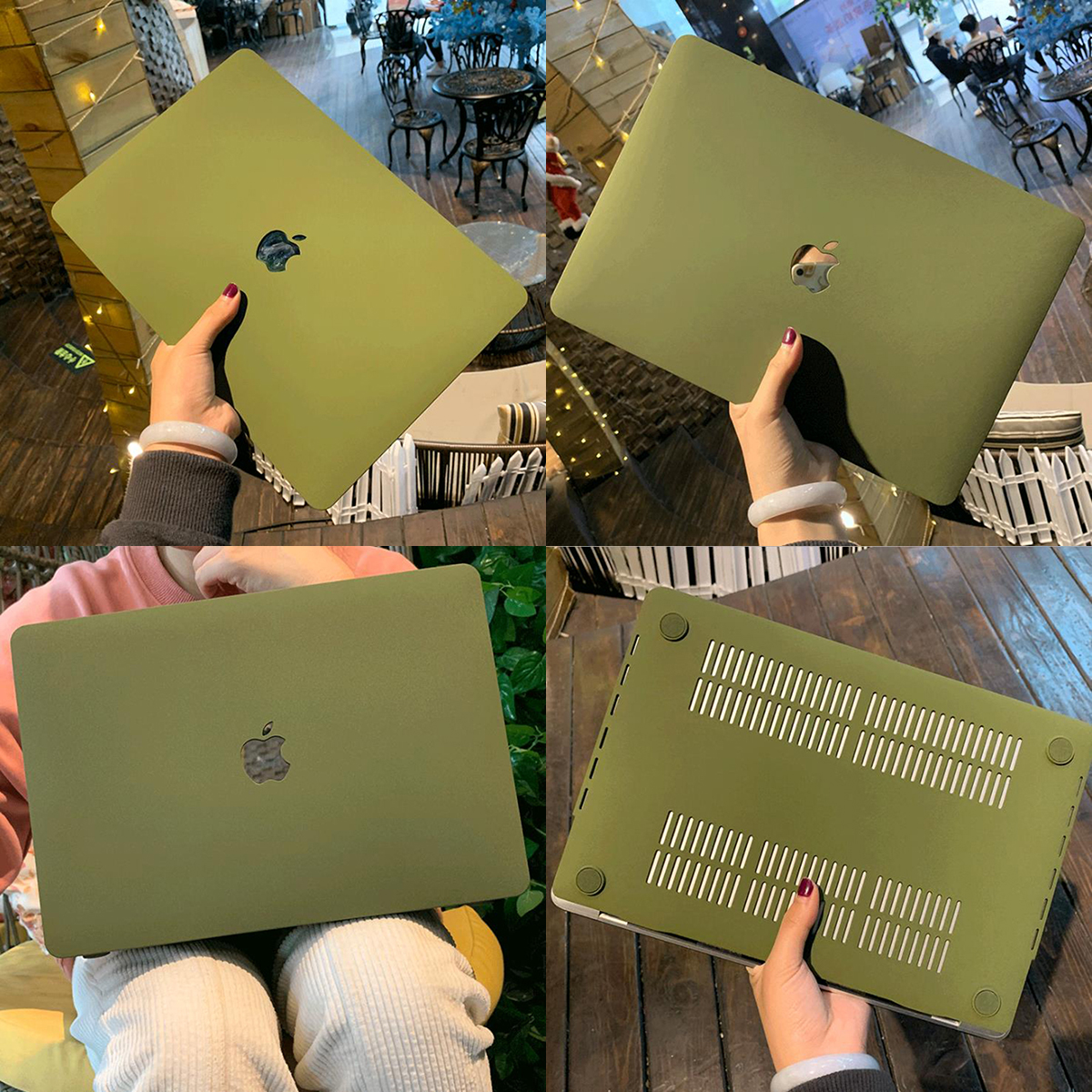 Apple logo Cute Matte Cream case for New 2022 Macbook Pro 13 14 inch 16 ...