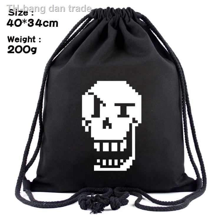 【กระเป๋าเป้สะพายหลัง】 เกม Undertale Legend Sans ผ้าใบกระเป๋าเป้สะพาย ...