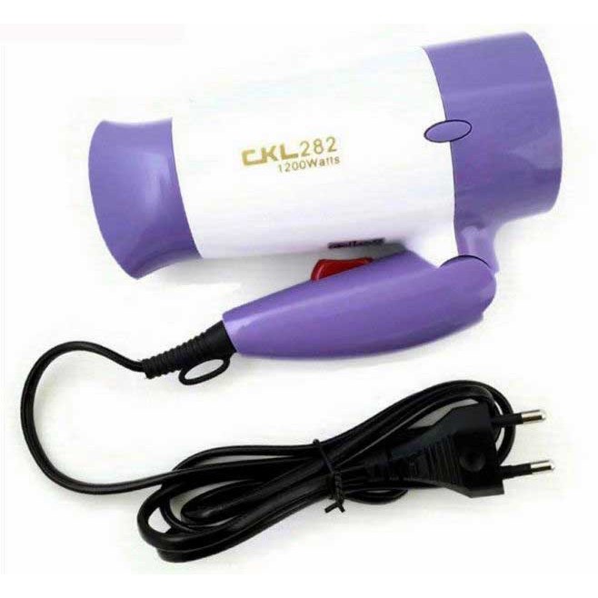 ไดร์ขนาดเล็ก พับด้ามได้ แบบพกพา CKL 282 ไดร์เป่าผม ที่เป่าผม เครื่องเป่าผม 1200 วัตต์ ปรับความ ...