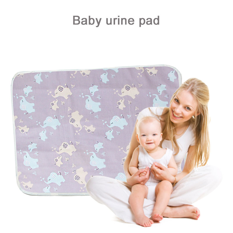 Diaper Changing Mat Washable Reusable Breathable Leak Proof Infant ...