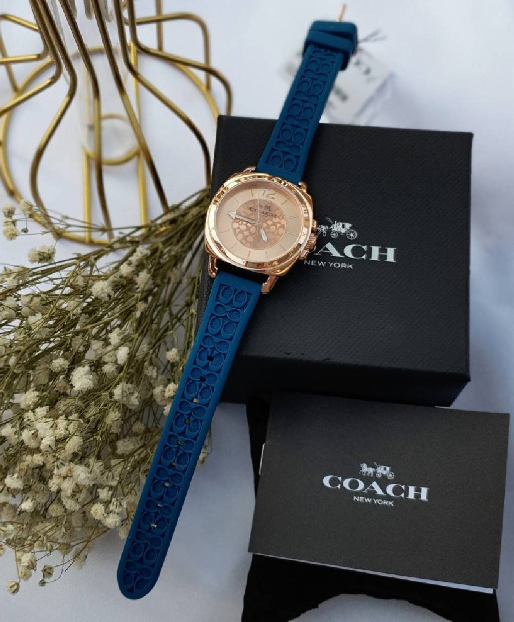 MeBrandOutlet #COACH #Boyfriend Small Rubber Strap Watch #14502094 ...