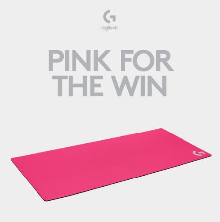 LOGITECH ️FLASH SALE️ (ราคาพิเศษ) GAMING MOUSE PAD G840 XL MAGENTA (GMP ...